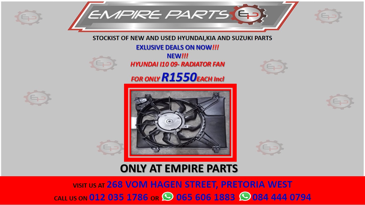 HYUNDAI I10 09- RADIATOR FAN | Junk Mail
