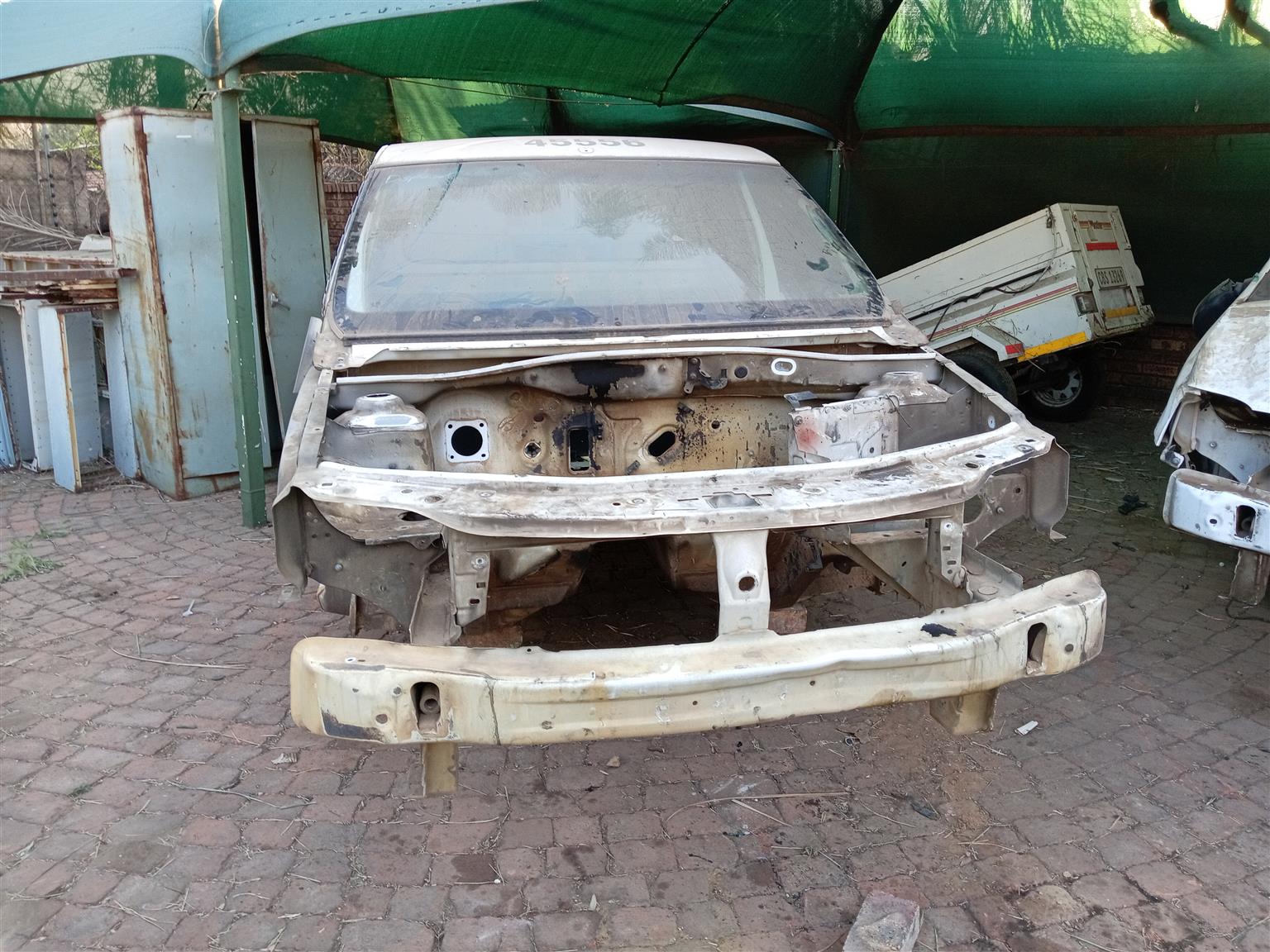 Nissan Np200 body Shell with Reg papers. 2017 model. white color ...