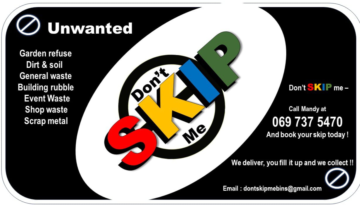 Don't SKIP Me - Rent/Hire skips for removal of general waste, garden ...