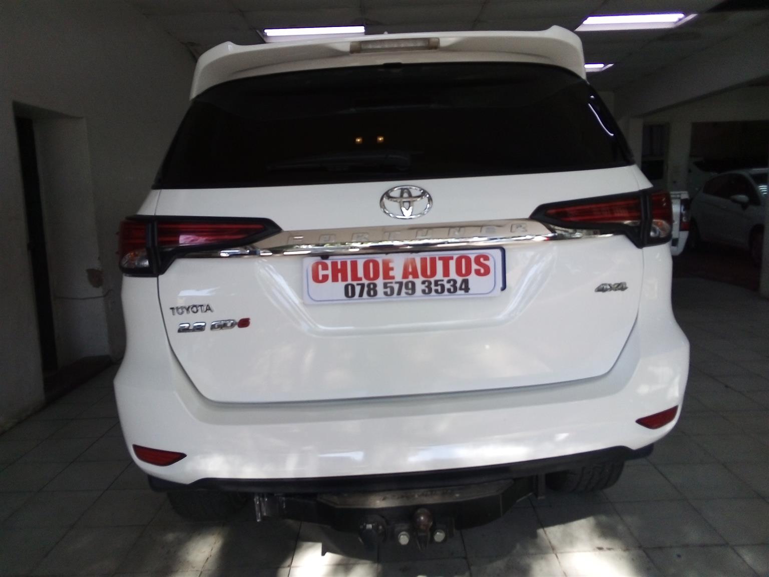 2018 TOYOTA FOURUNER 2.8 GD6 4X4 AUTOMATIC WHITE DIESEL, LEATHER ...