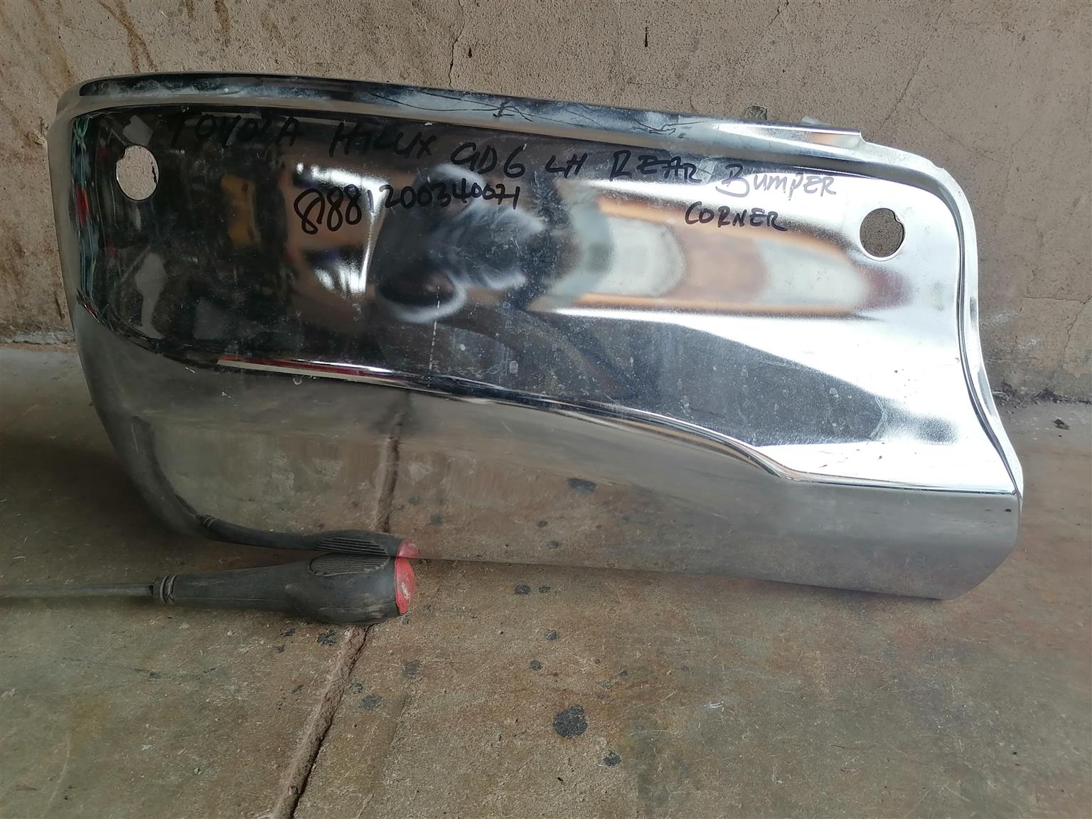 Toyota Hilux GD6 left Rear Bumper Cover | Junk Mail