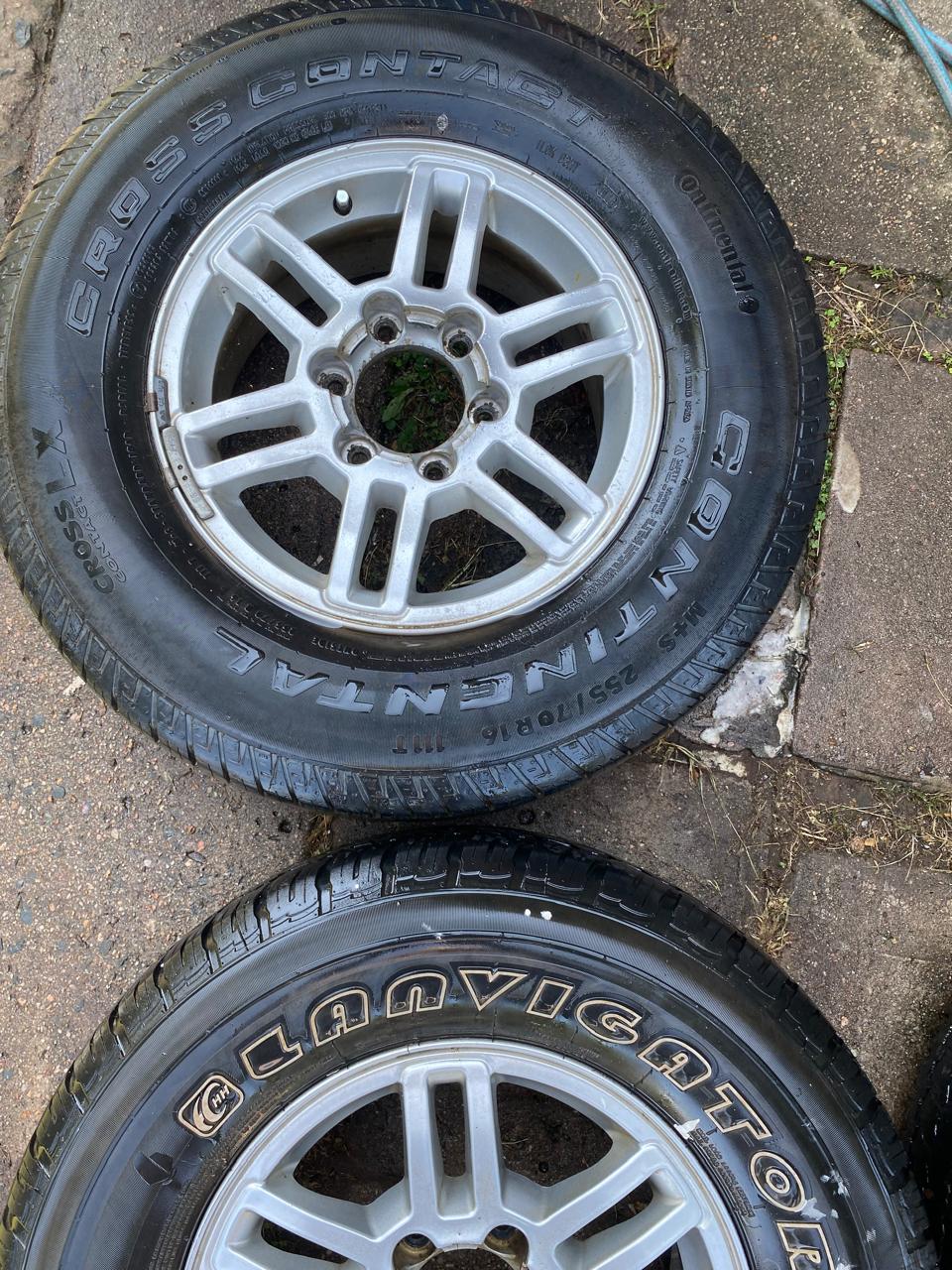 Isuzu OEM 16 inch Tyres & Rims -Used | Junk Mail Marketplace