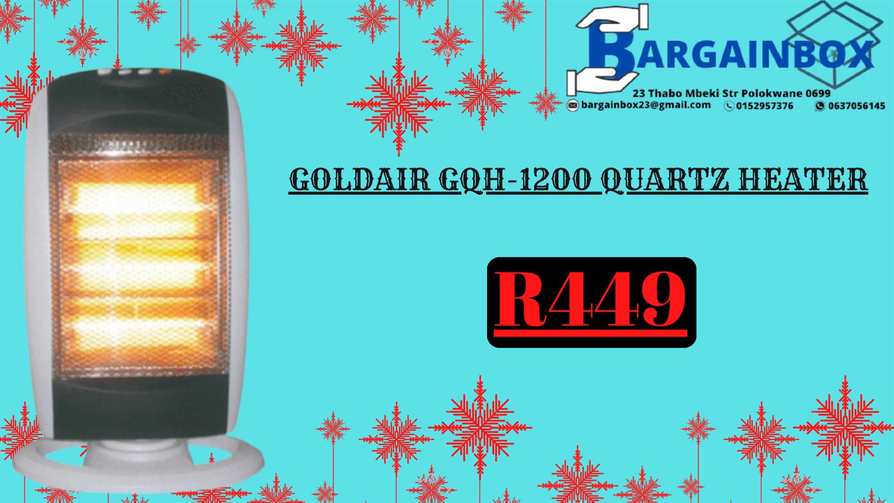 PINEWARE PQH02 2 BAR HEATER | Junk Mail