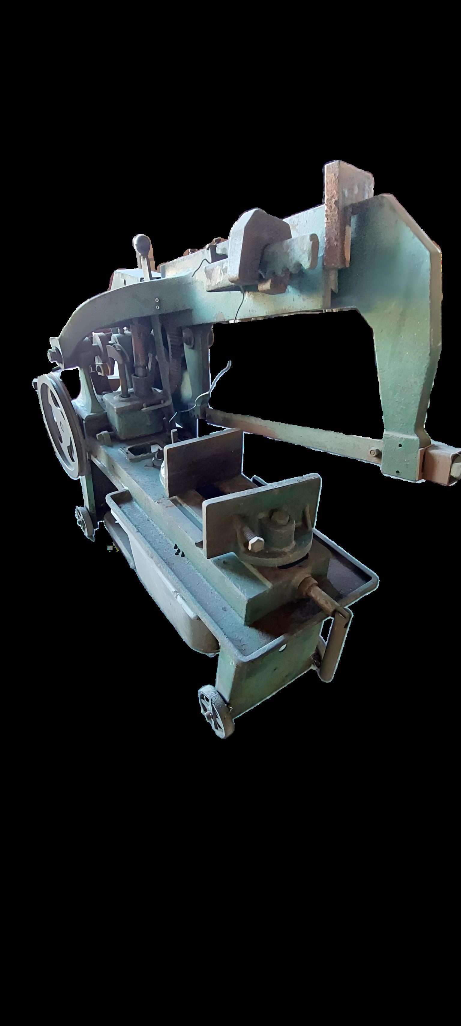Vintage Cast Iron Saw Machine | Junk Mail