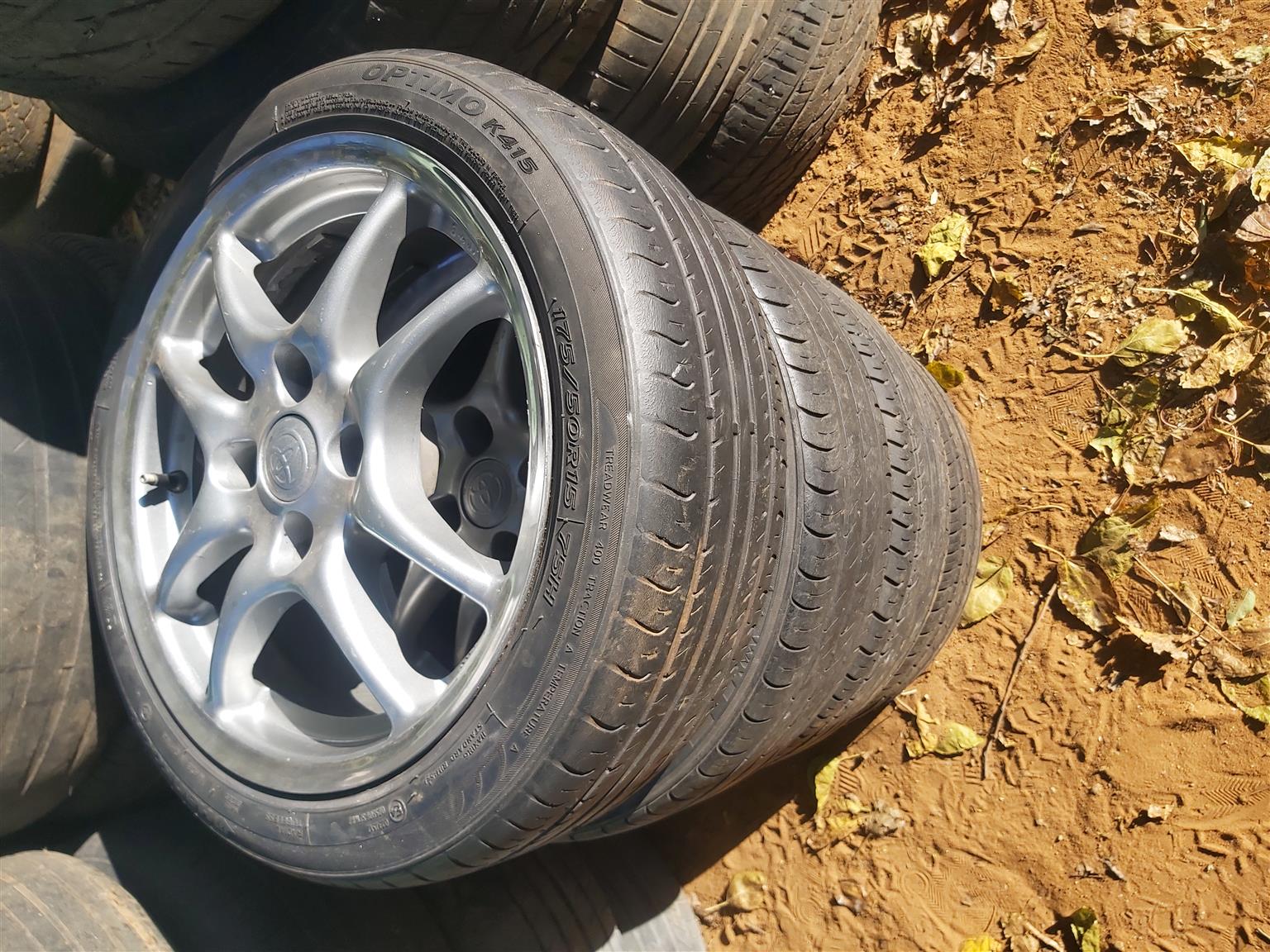 Mags and tyres Toyota 15 inch | Junk Mail
