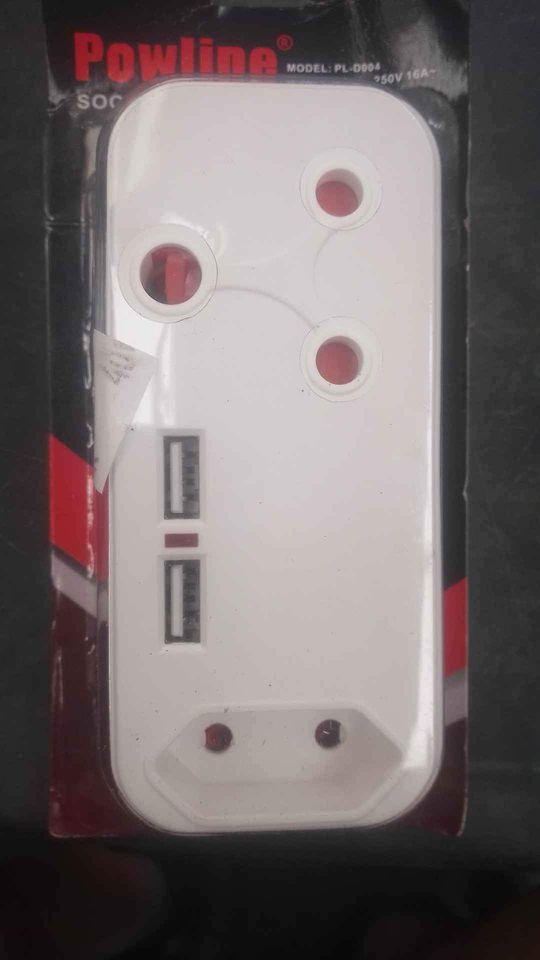 POWLINE SOCKET OUTLETS ADAPTOR | Junk Mail Marketplace