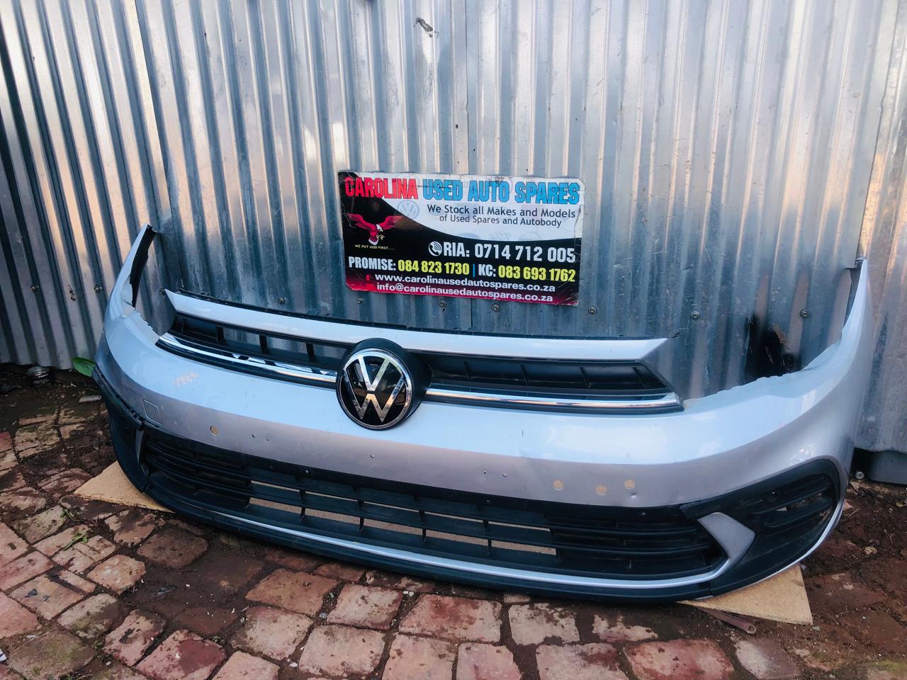 VW Polo 8 R-Line and GTI complete front bumper with PDC holes | Junk ...