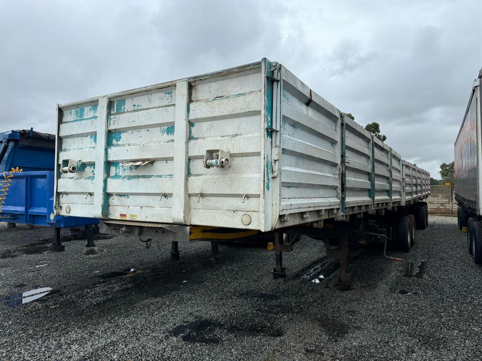 USED 2015 TRAILORD DROPSIDE SIDE TIPPER TRAILER FOR SALE | Junk Mail ...