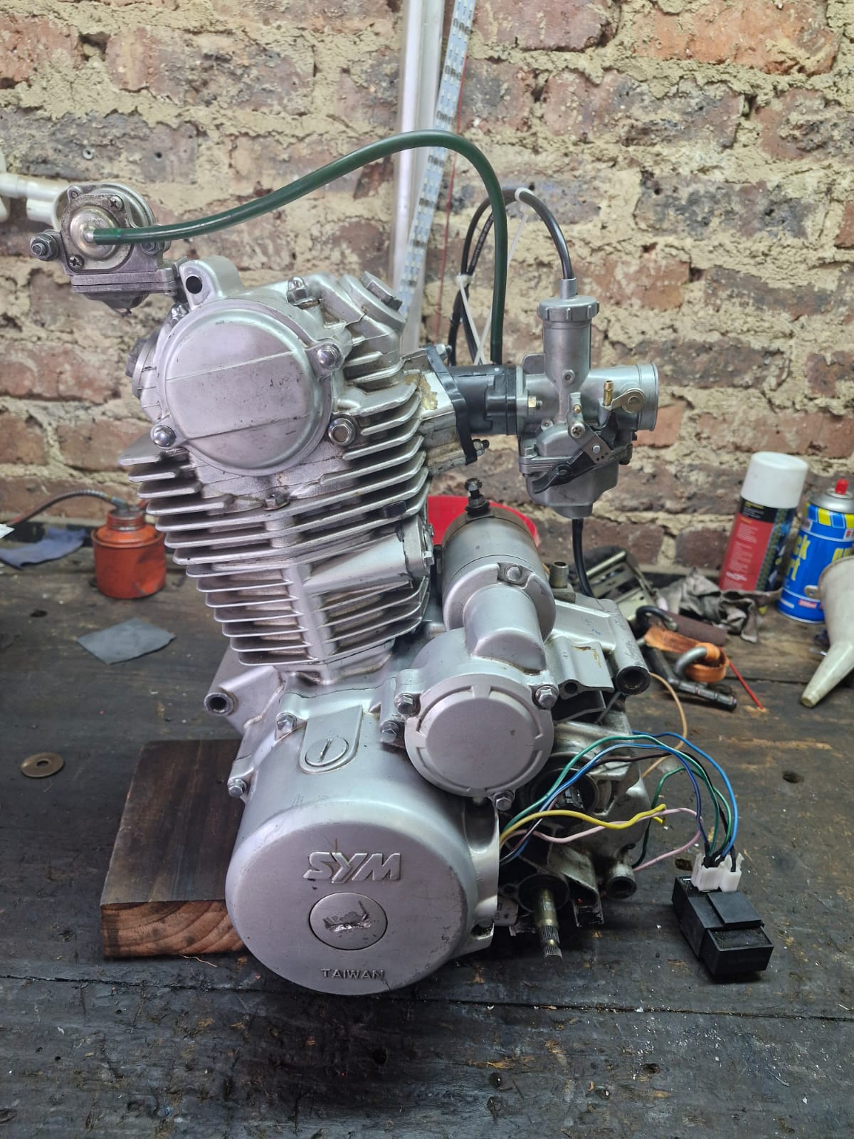 Sym xs125 motor complete running. | Junk Mail