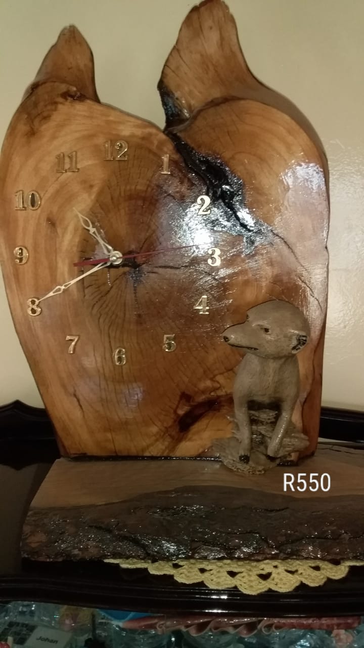 Handmade wooden clocks and canes | Junk Mail Marketplace