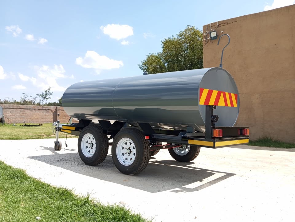 2025 Trailers&Tankers 2500 literMild Steel Bowser/ Trailer/ Mini Tanker ...