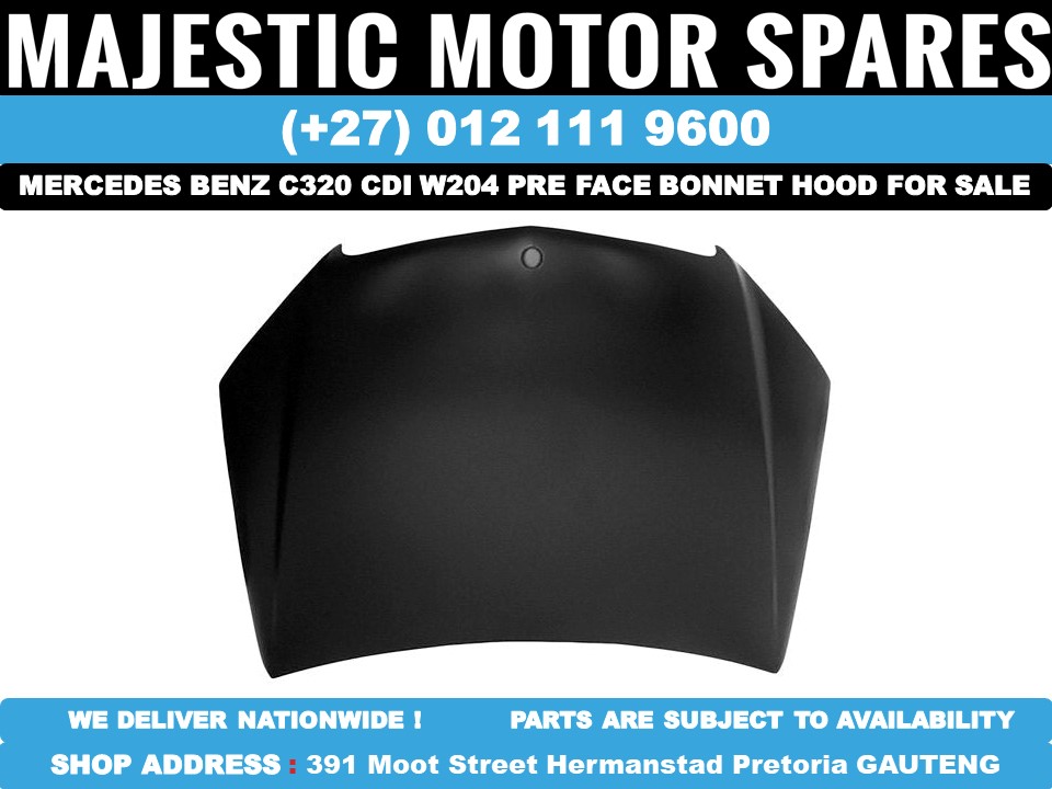 Mercedes Benz C320 C1DI W204 Preface Bonnet hood for sale used | Junk Mail