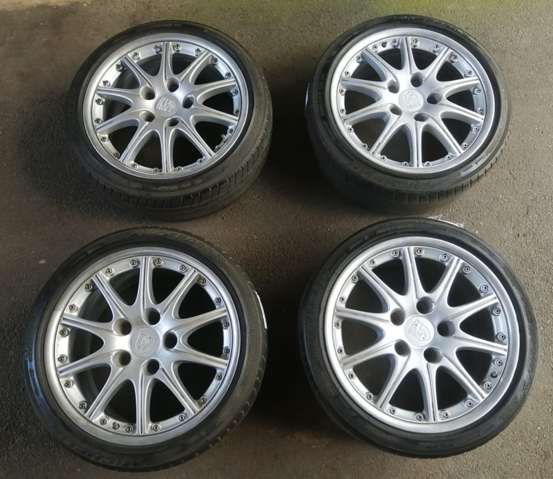 18" Porsche 996 GT3 MK1 2 piece split wheels for sale | Junk Mail ...