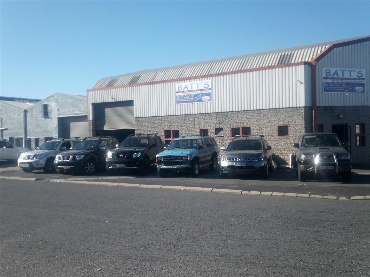 Nissan spares brackenfell store