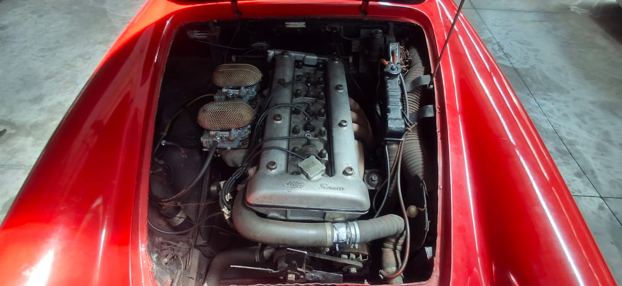 1964 Alfa Romeo Touring Spider 2000l Tipo 102 fitted with 2600 Berlina ...