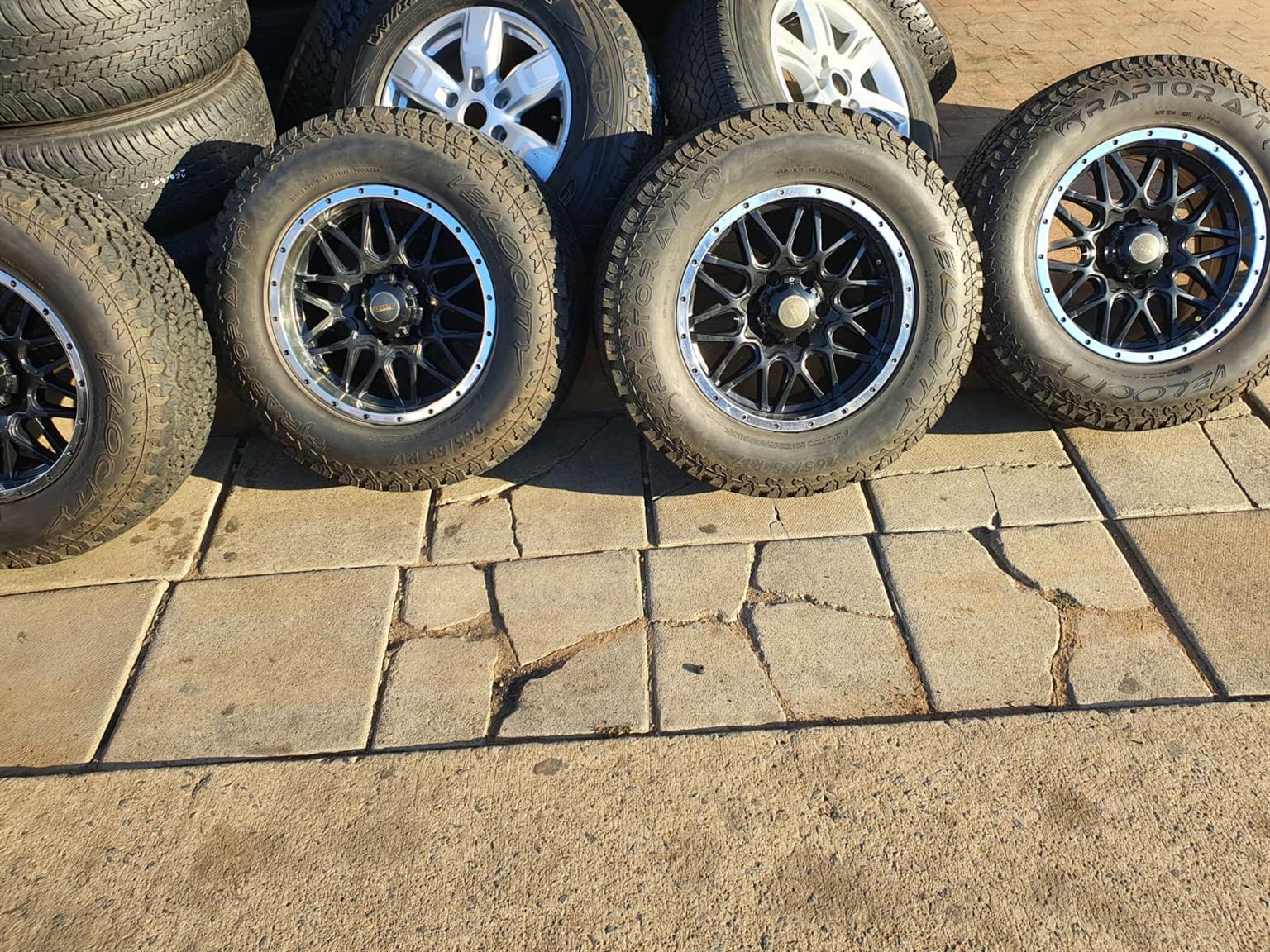 Size 17 aline Bakkie mags with. Tyres | Junk Mail Marketplace