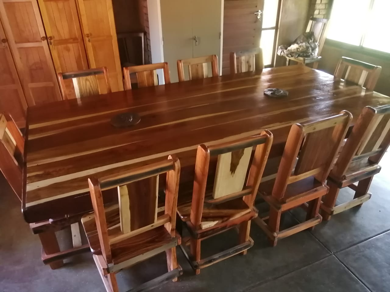 12 Seater conference table sleeper wood | Junk Mail Marketplace