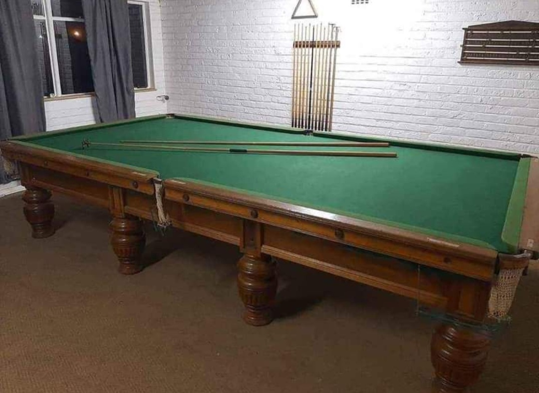 I have a Billiard table with extras for sale R5000. To be collected in ...
