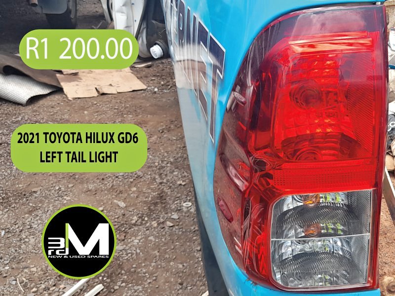 2021 TOYOTA HILUX GD6 LEFT TAIL LIGHT | Junk Mail Marketplace