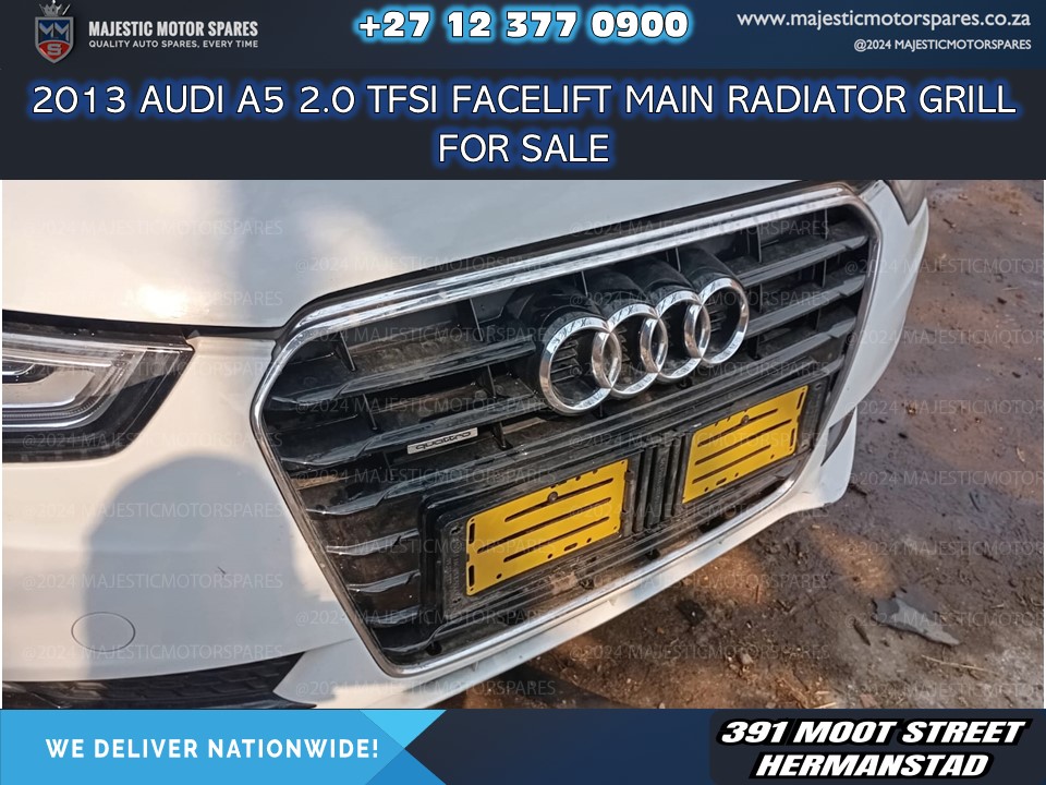 2013 Audi A5 Radiator Grill for Sale | Junk Mail Marketplace