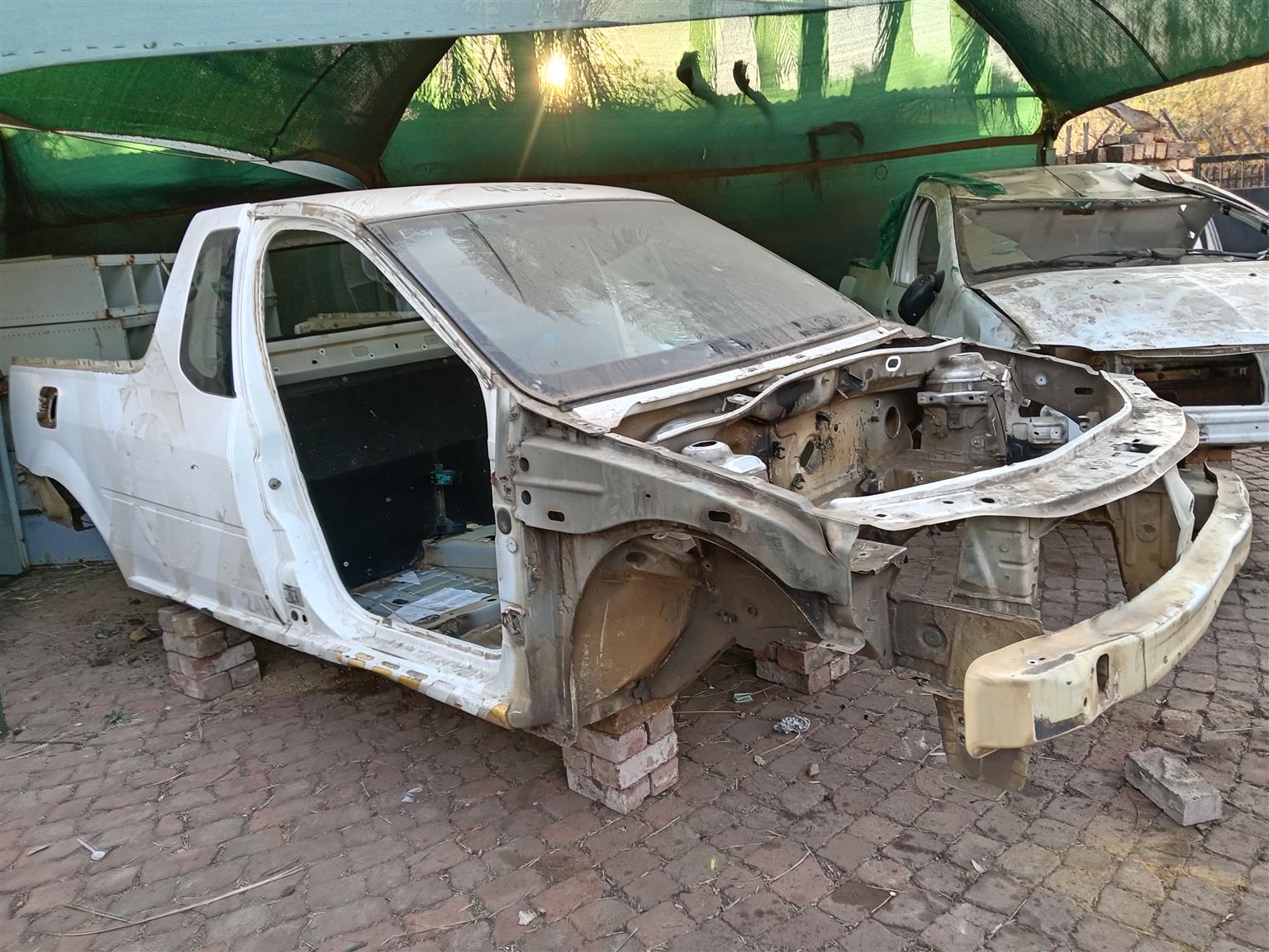 Nissan Np200 body Shell with Reg papers. 2017 model. white color ...