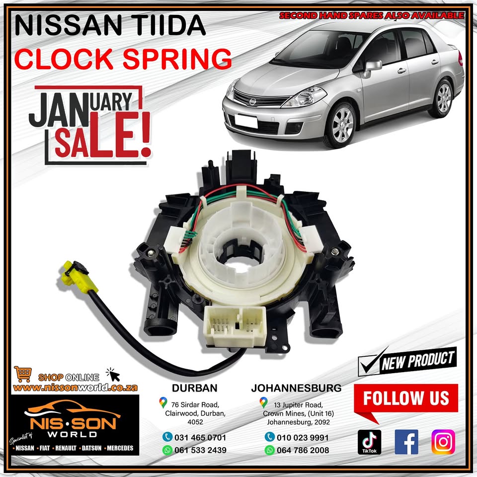 Used NISSAN TIIDA CLOCKSPRING for sale in KwaZulu-Natal | Auto Mart