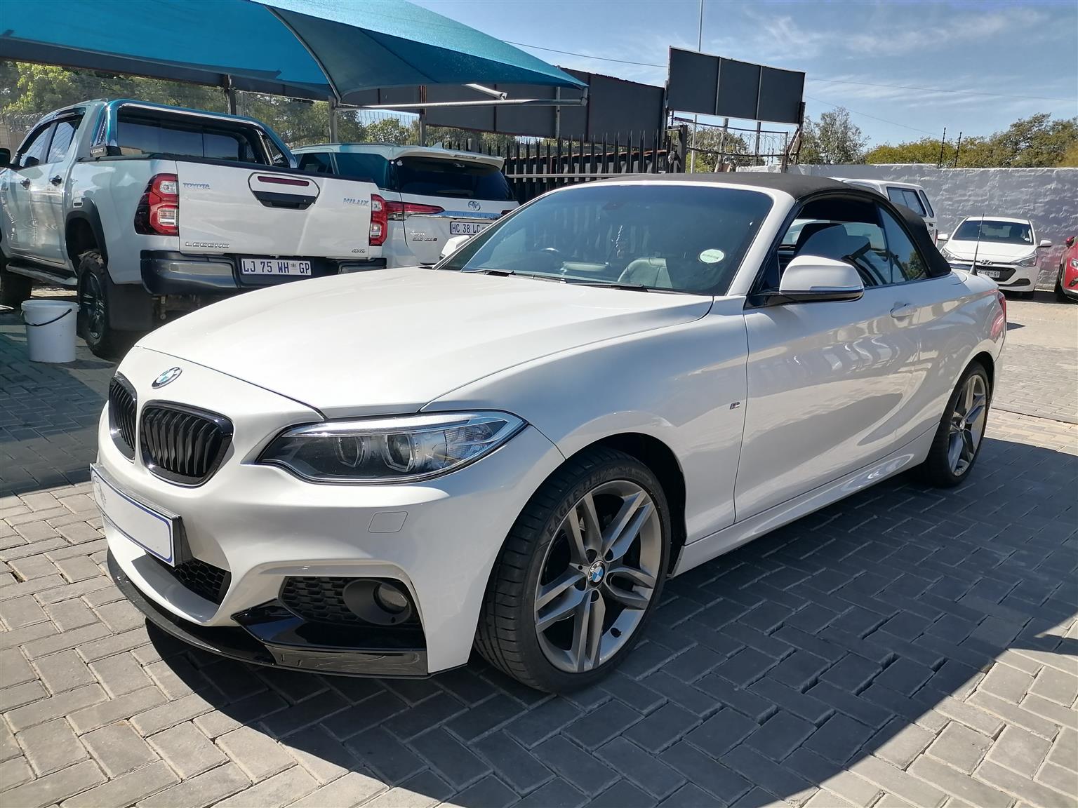 2016 BMW 2 Series 220i Convertible M Sport Sports-Auto For Sale | Junk Mail