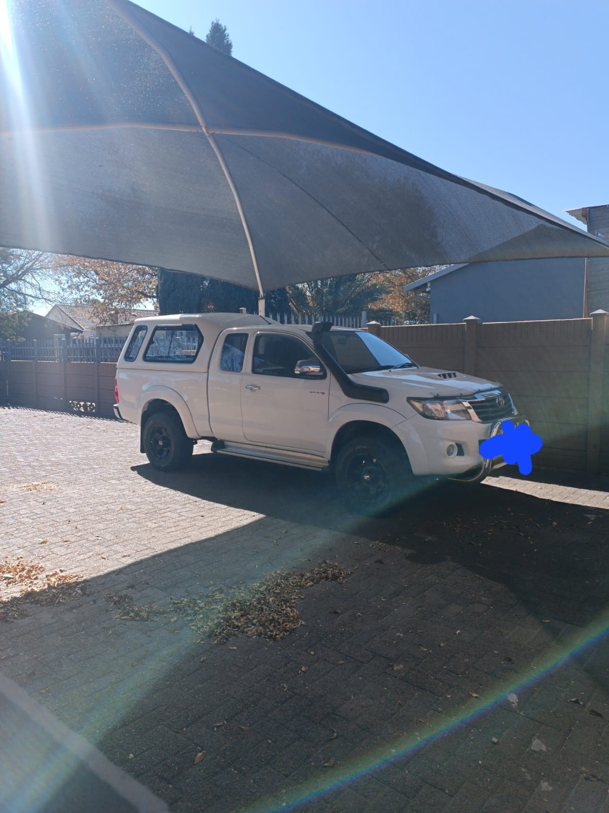 Canopy & Cattle rails for Toyota Hilux D4D club cab 2013-2014 model ...