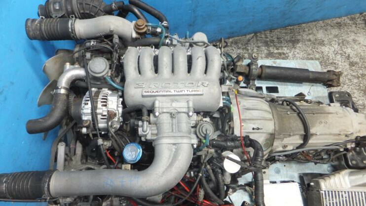 JDM MAZDA COSMO EUNOS RX7 20B 3 ROTOR ENGINE TWIN TURBO WIRE ECU RX-7 ...