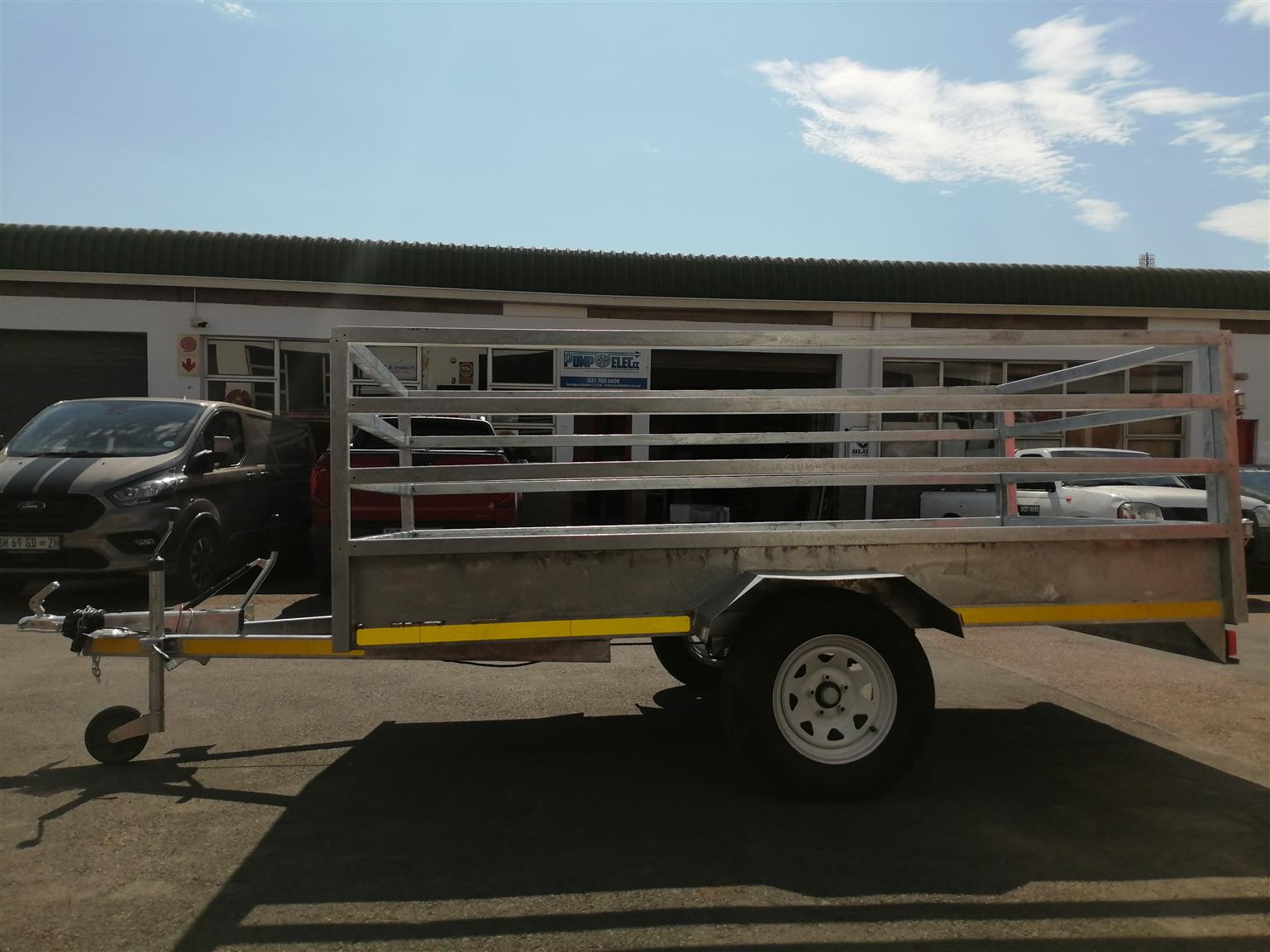 3 Meter Galvanized trailer | Junk Mail Marketplace