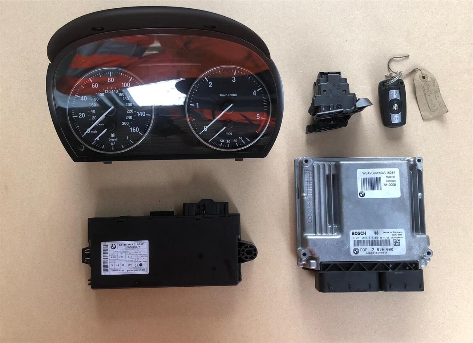 BMW E90 320D AUTOMATIC ECU KIT | Junk Mail
