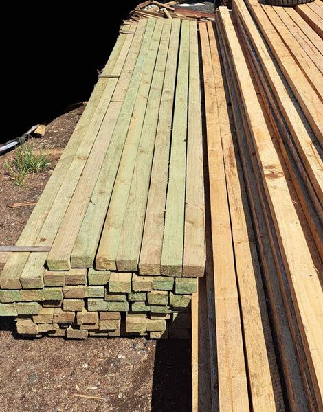 pine timber untreated rafters - purlins - battens - slats | Junk Mail