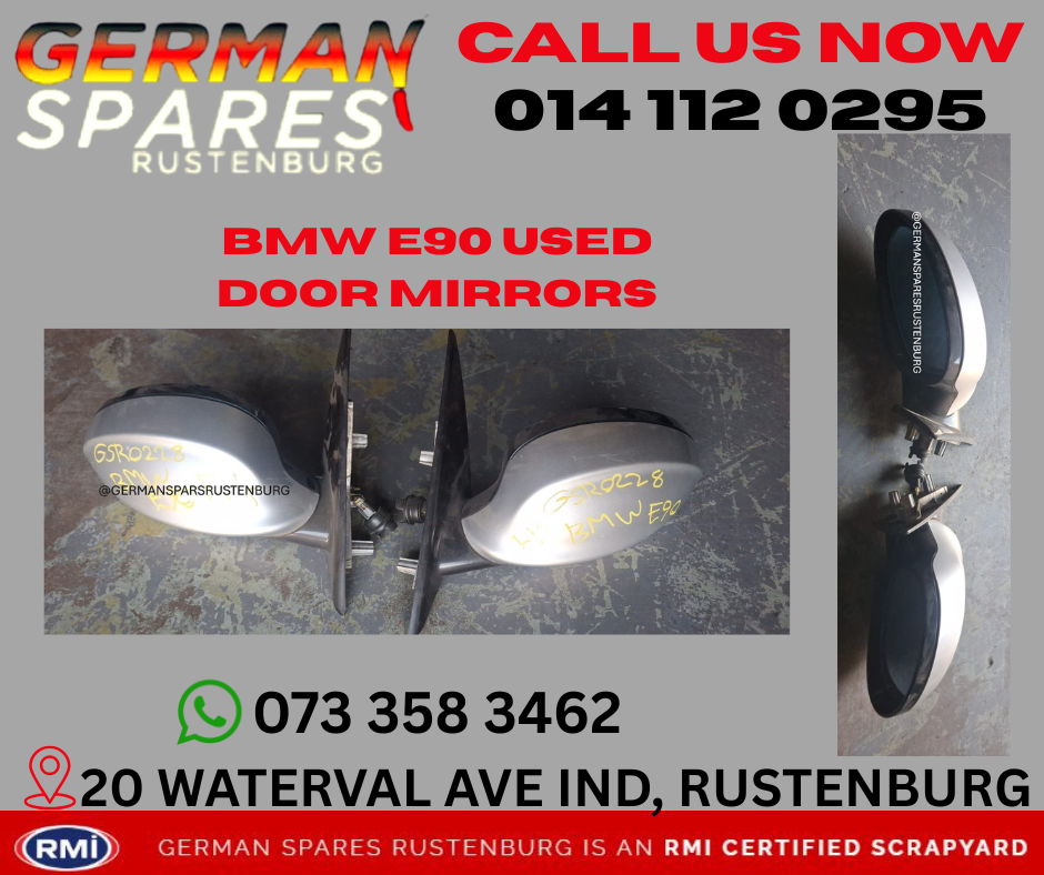 Used BMW E90 USED DOOR MIRRORS FOR SALE for sale in North West | Auto Mart