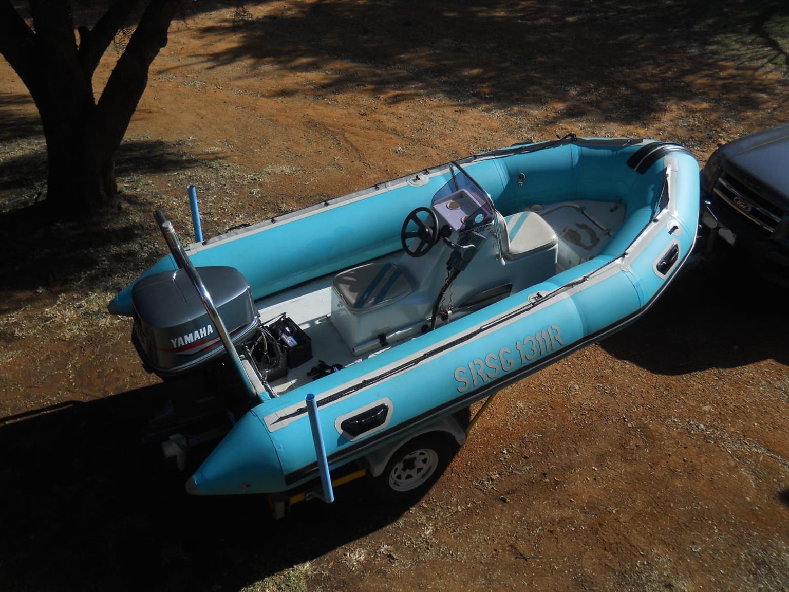 Semi-Rigid Boat with 115 Yamaha | Junk Mail