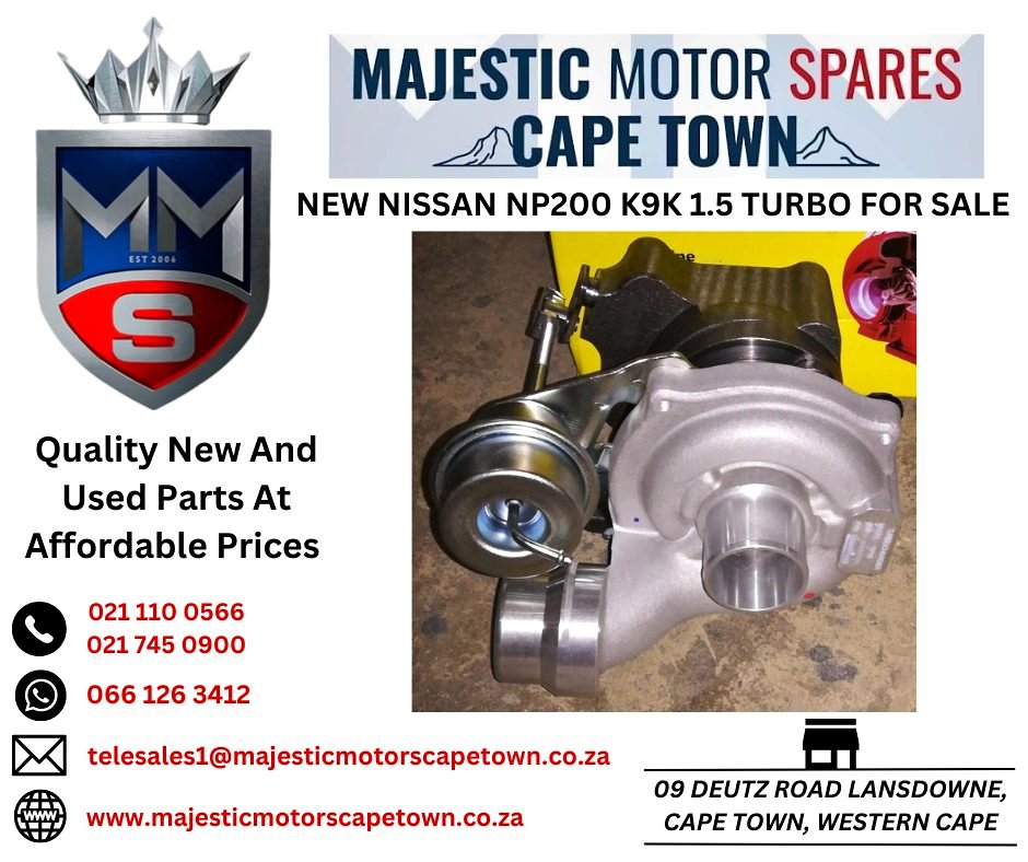 Nissan NP200 K9K 1.5 turbo | Junk Mail Marketplace