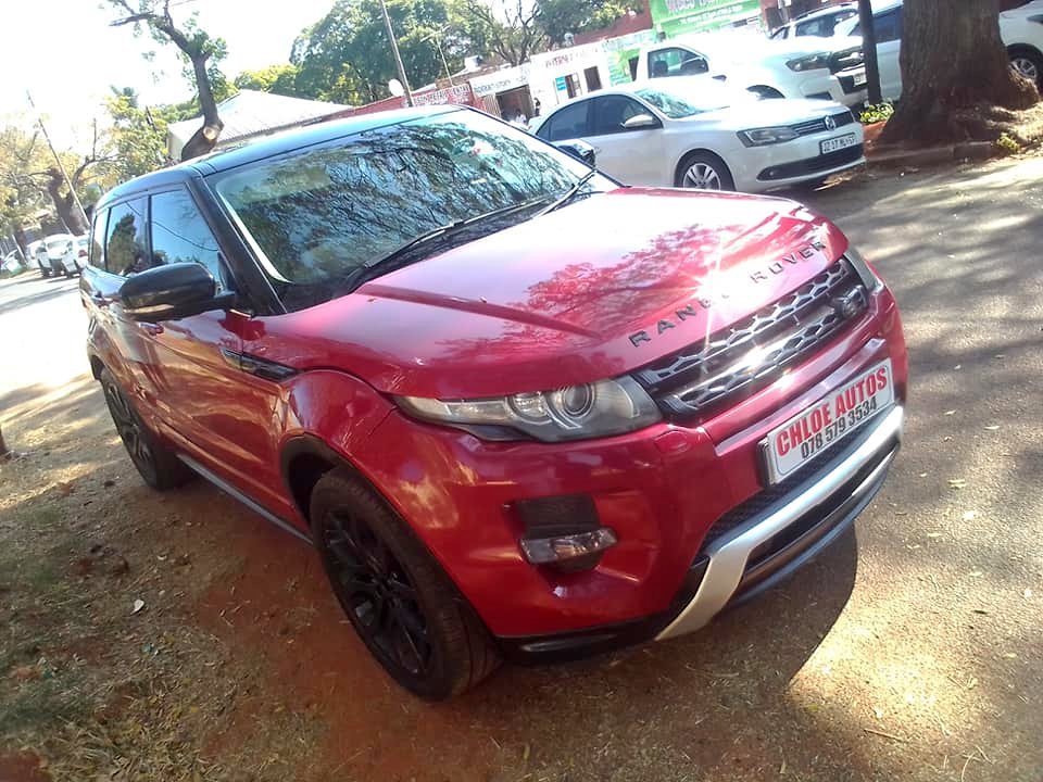 2013 RANGE ROVER EVOQUE SD4 MAROON LEATHER INTERIOR PANORAMIC SUNROOF ...