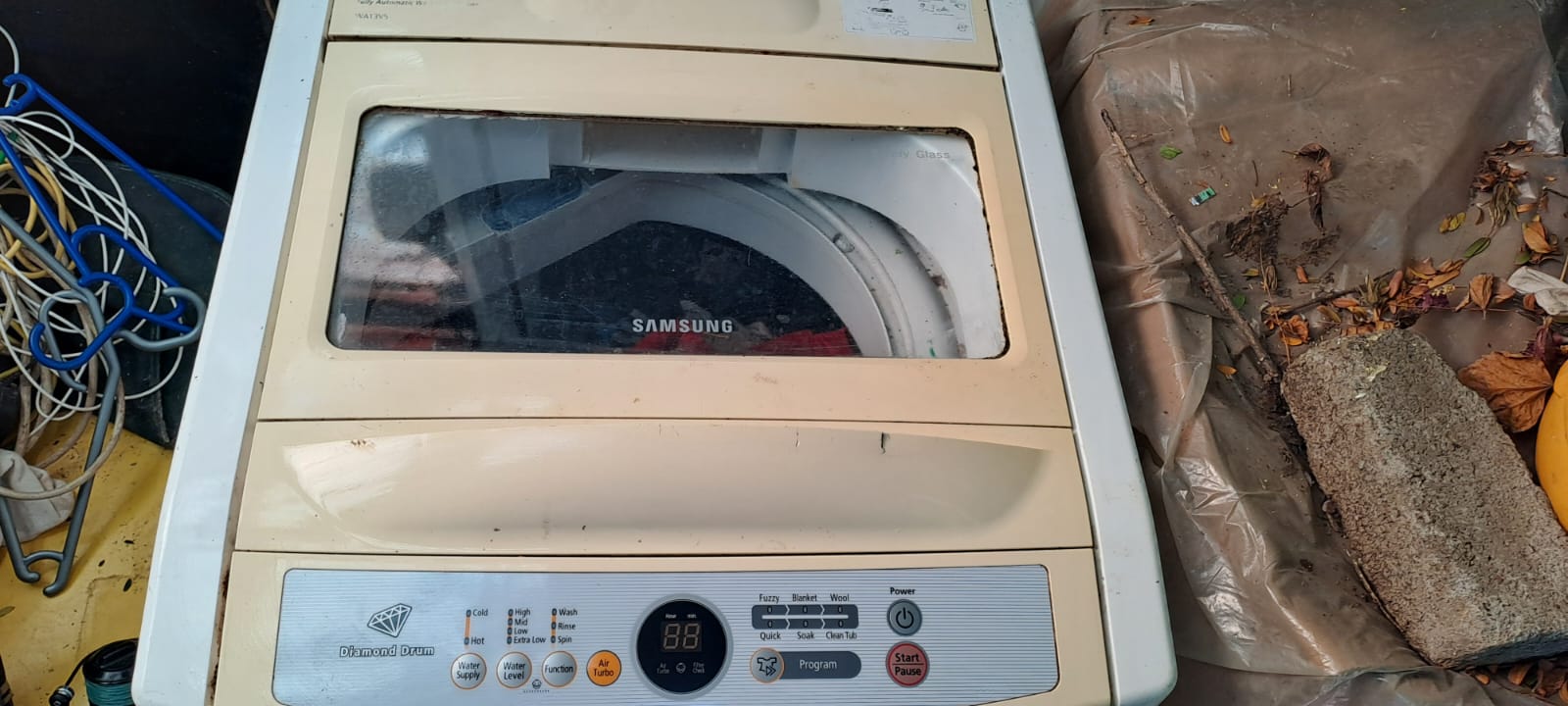 Samsung Diamond Drum 13kg washing machine working 100% | Junk Mail ...