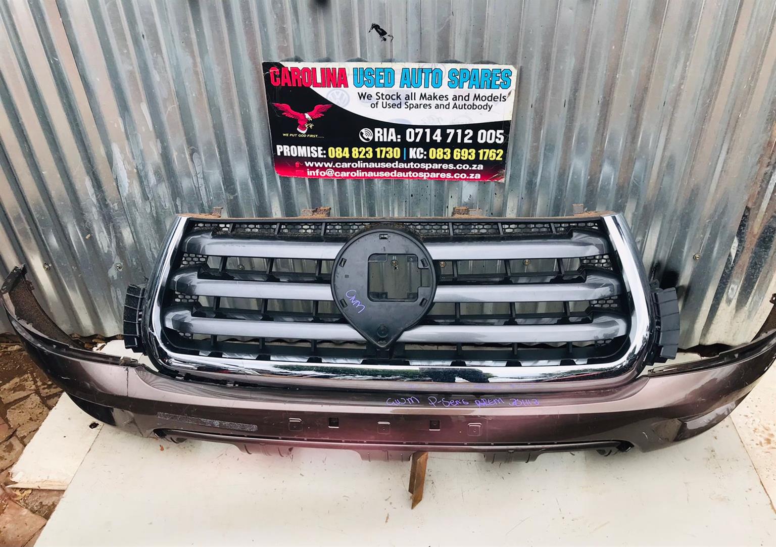 GWM P-Series Commercial front bumper with radiator grill | Junk Mail