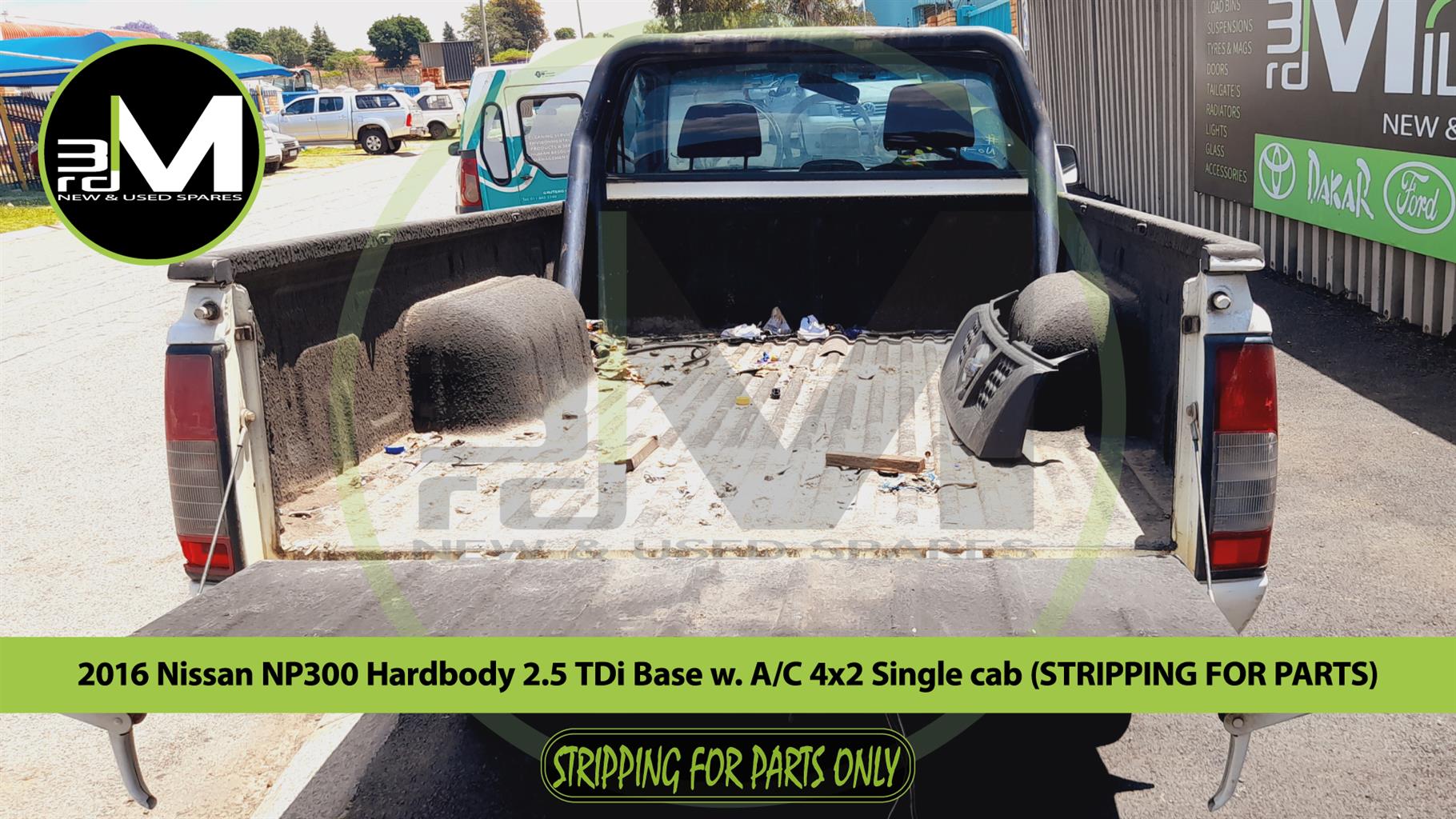 2016 NISSAN NP300 HARDBODY 2.5 TDi BASE w. A/C 4x2 SINGLE CAB | Junk Mail