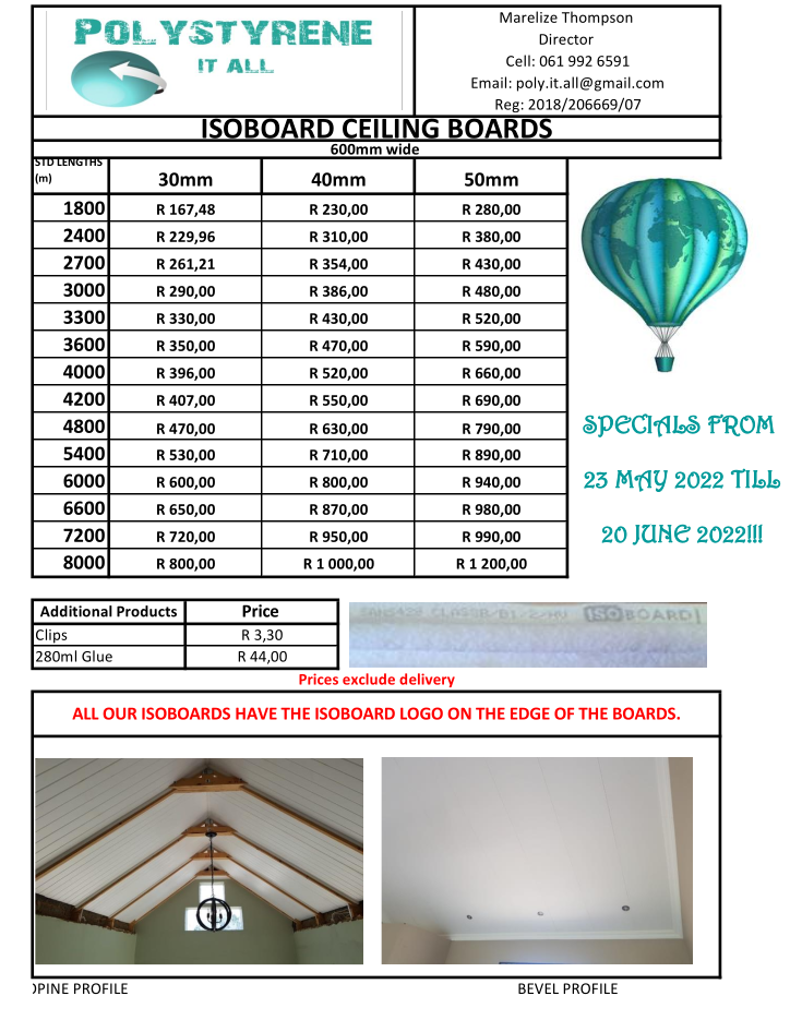 ISOBOARD SPECIALS | Junk Mail