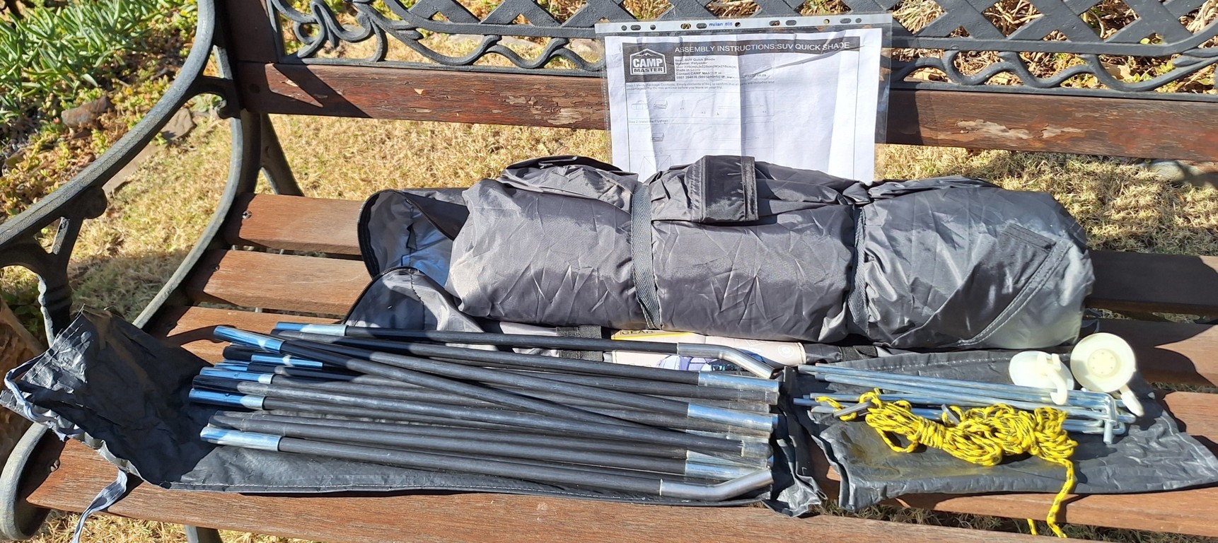 Car-attached shade tent (CampMaster) | Junk Mail Marketplace