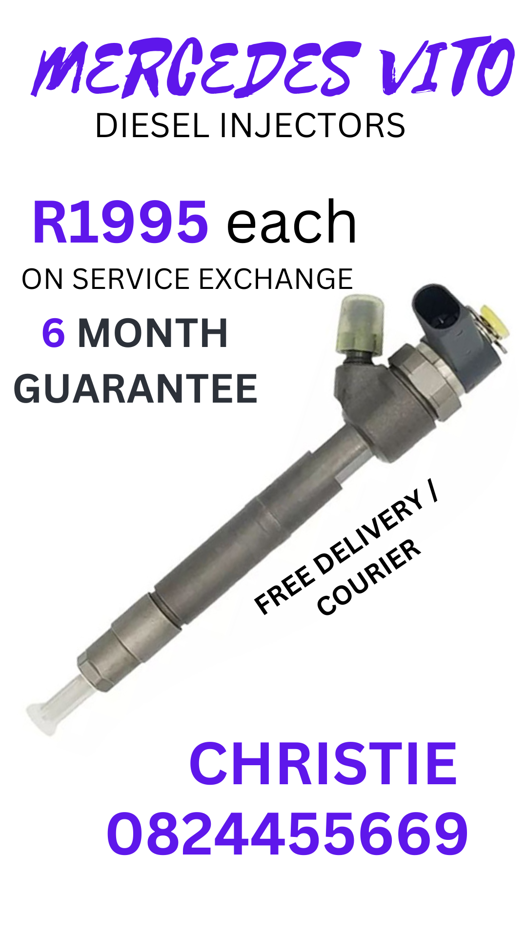 MERCEDES VITO DIESEL INJECTORS FOR SALE | Junk Mail