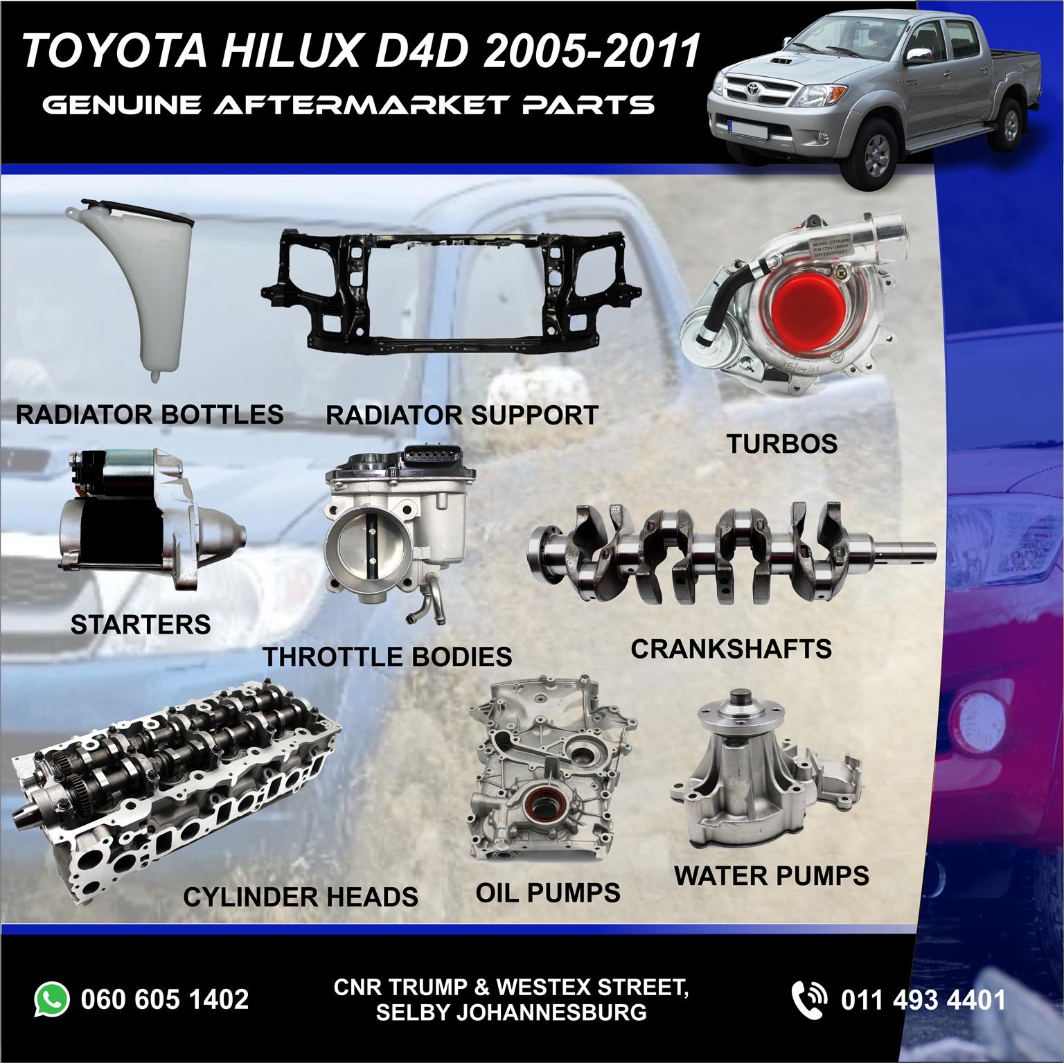 Toyota Hilux 2005-2011 Parts and Spares | Junk Mail