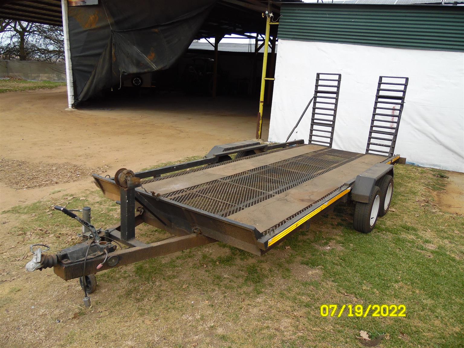 Car trailer 5 m double axe | Junk Mail