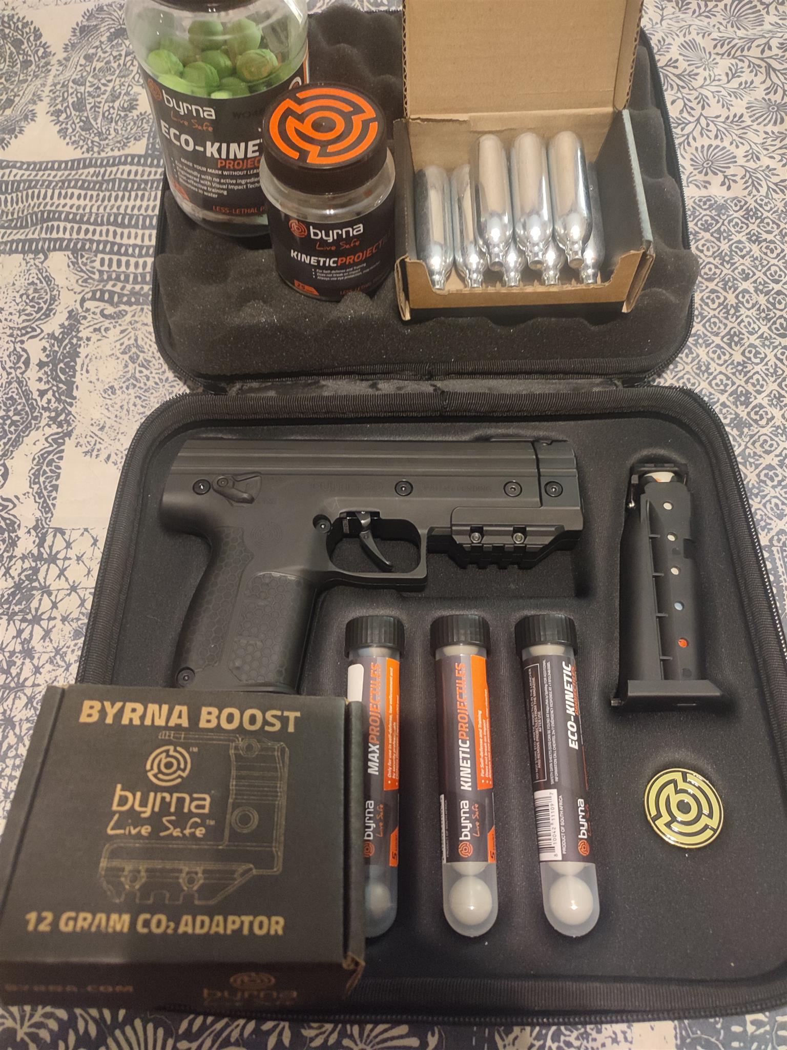 Byrna SD with Boost and extras | Junk Mail Marketplace