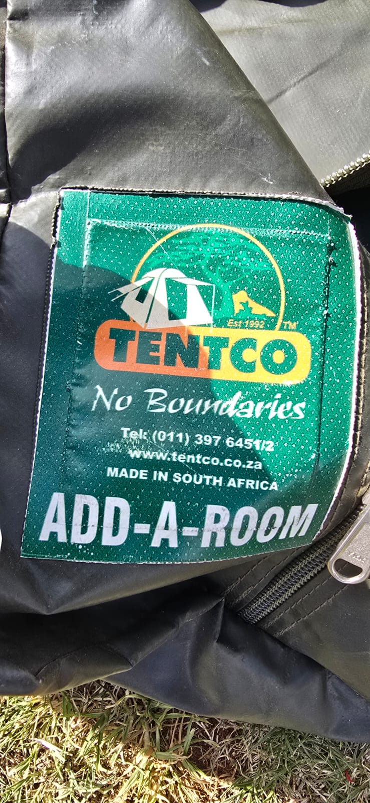 Tentco Senior Bow Tent with Deluxe Extension including all sides and ...