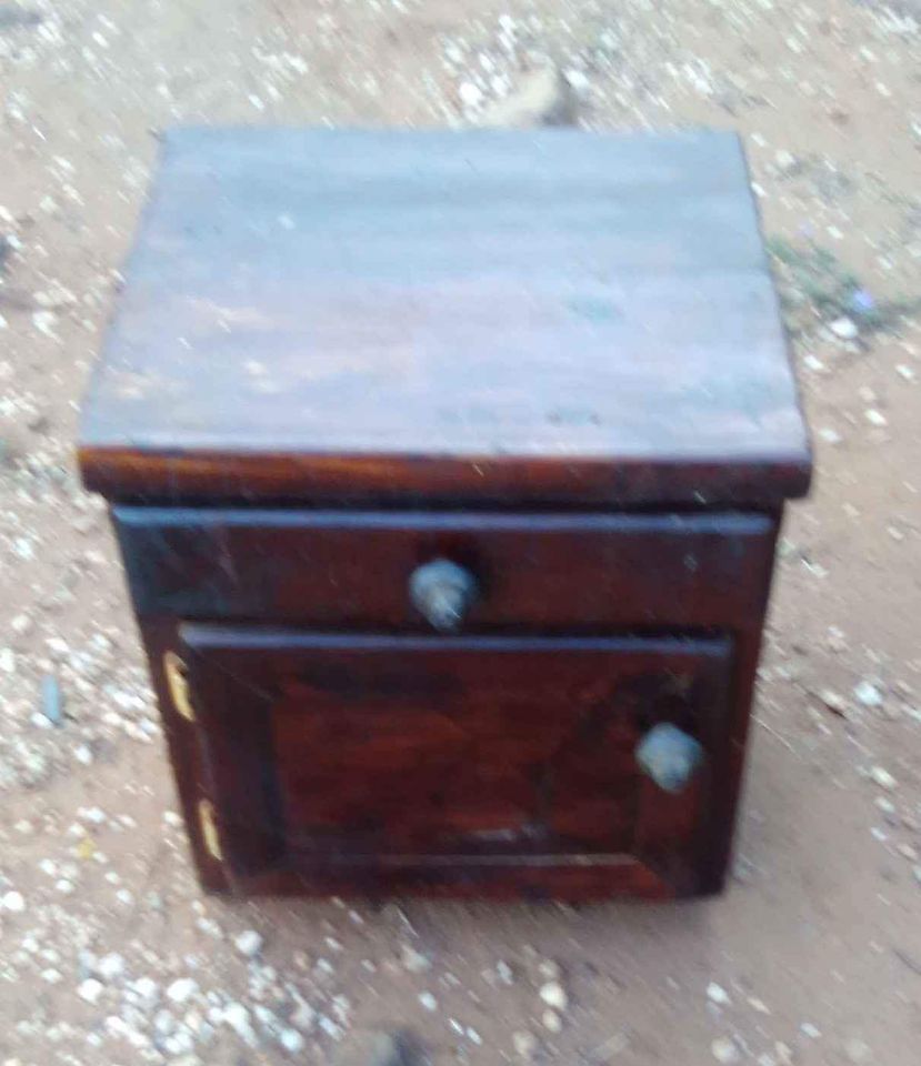 Rhodesian Teak Bedside table | Junk Mail