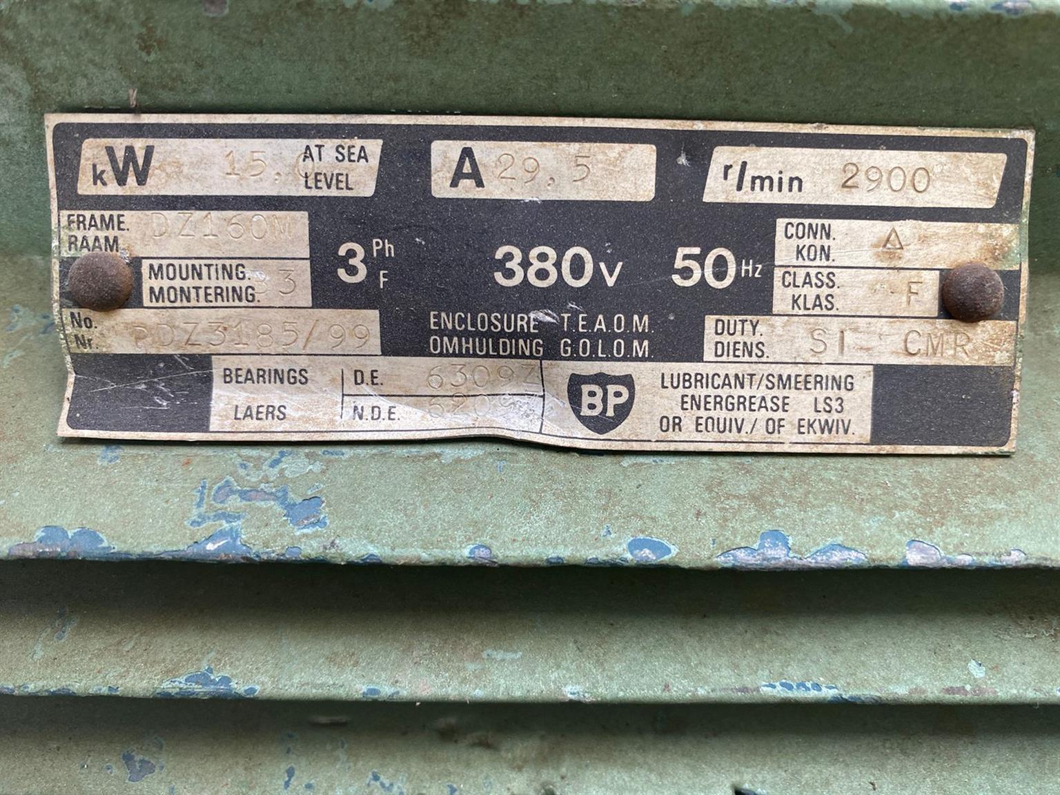 15kw Industrial blower fan (motor, control, fan) | Junk Mail