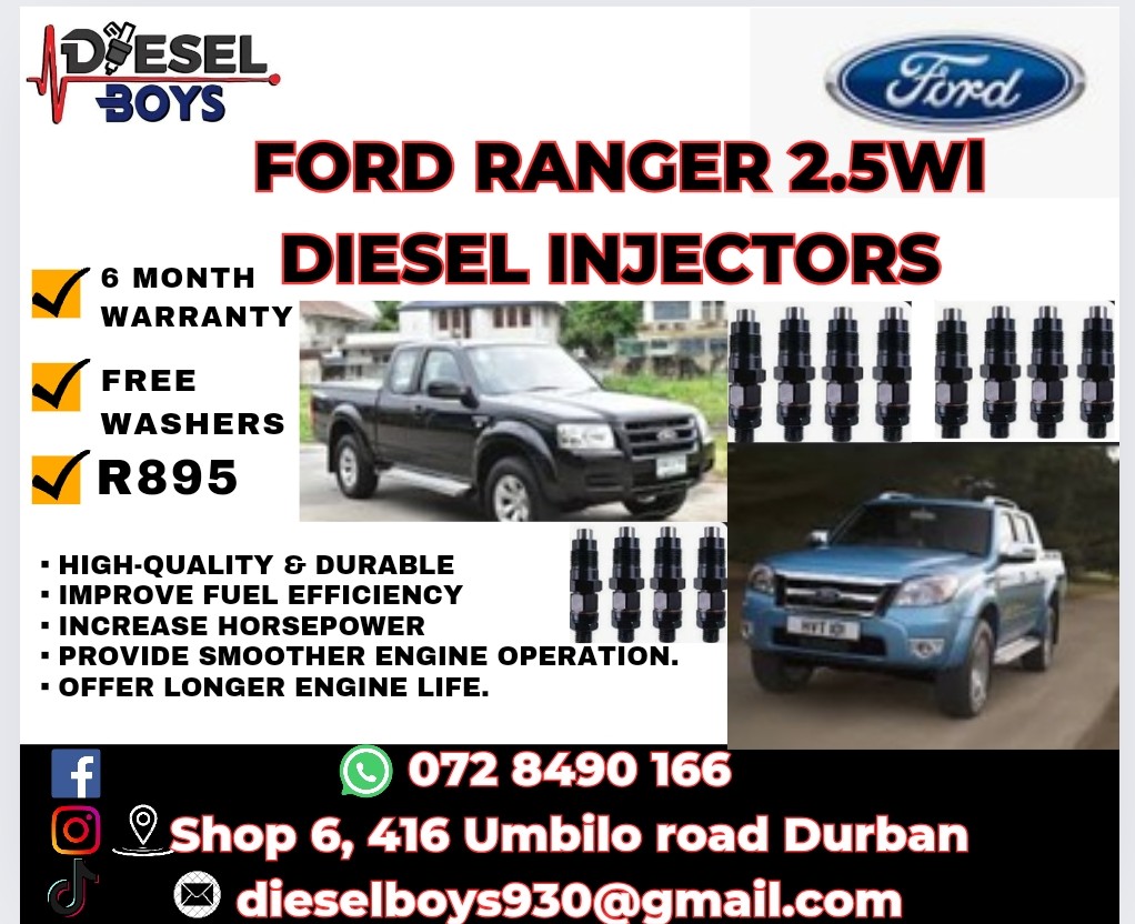 Ford Ranger 2.5WL Diesel injectors | Junk Mail Marketplace