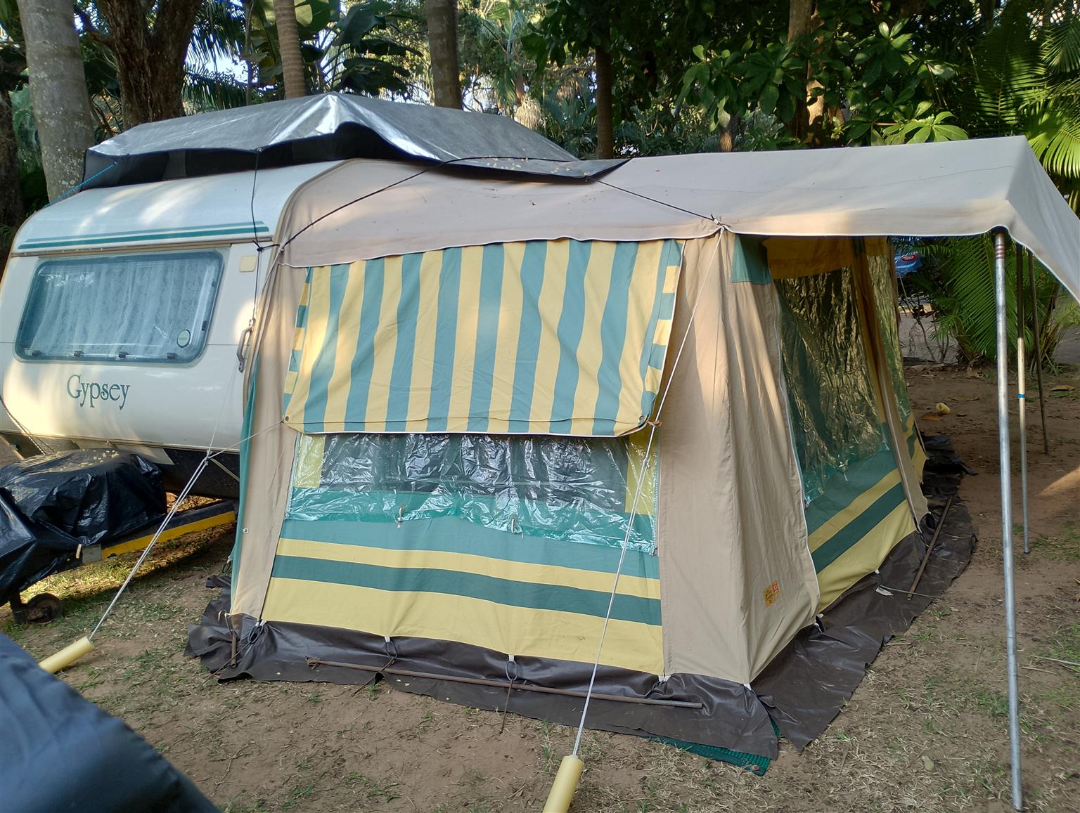For sale: Gypsey Caravette 4 caravan 1988 revamped with new tents,tyres ...